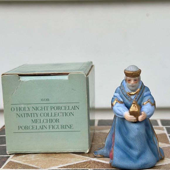 Avon | Holiday | Vintage Avon 989 O Holy Night Nativity Set Melchior ...